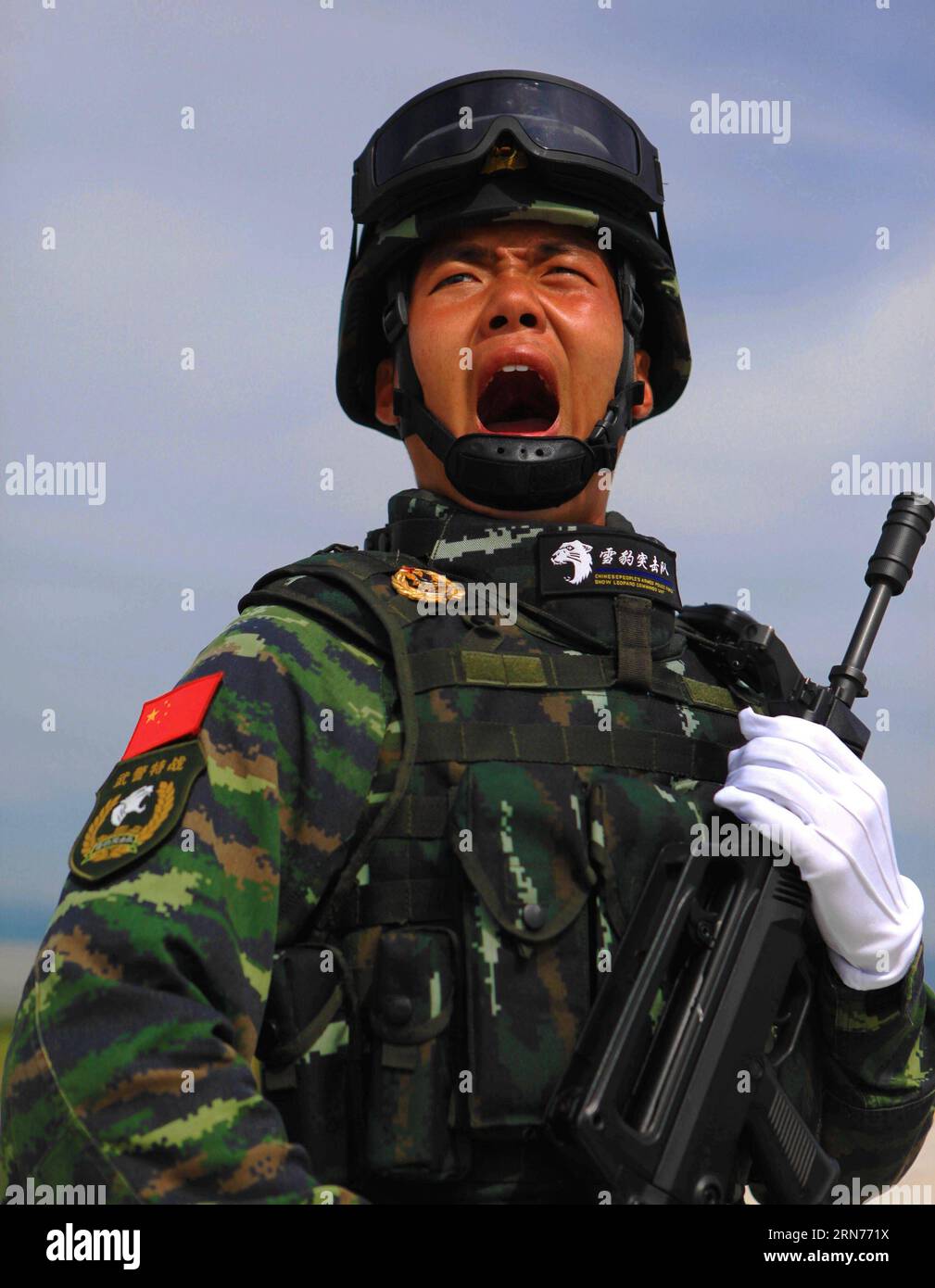 (150821) -- BEIJING, Aug. 21, 2015 -- Photo taken on Aug. 14, 2015 ...