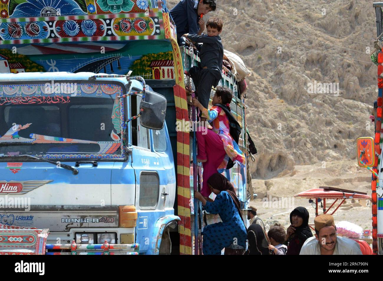 United nations truck hi-res stock photography and images - Alamy