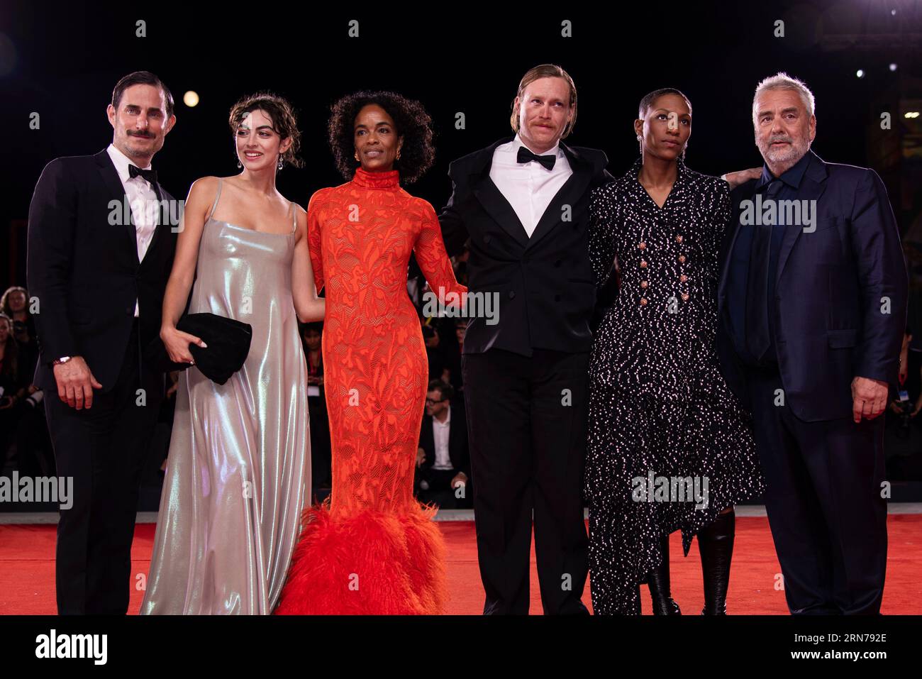 Clemens Schick, from left, Grace Palma, Virginie Silla, Caleb Landry ...