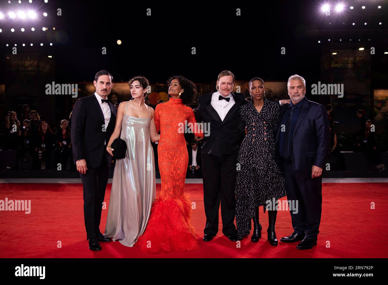 Clemens Schick, from left, Grace Palma, Virginie Silla, Caleb Landry ...