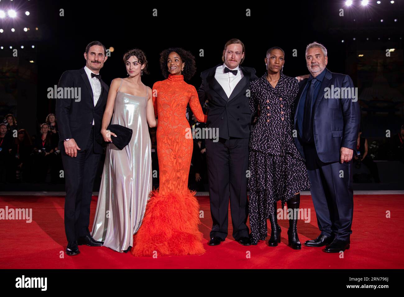 Clemens Schick, from left, Grace Palma, Virginie Silla, Caleb Landry ...