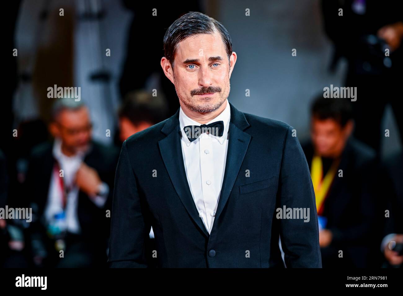Venice, Italy. August 31, 2023. Clemens Schick arrives at the premiere ...