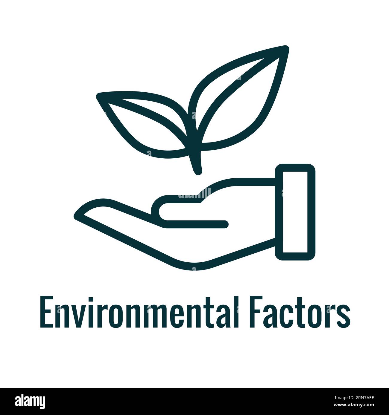 Company Analysis Factor Icon with Pestel Methods Stock Vector Image ...