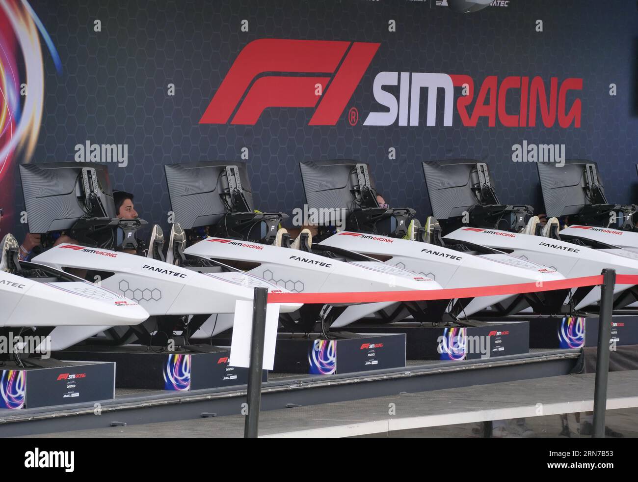 Monza, . 31st Aug, 2023. Fanzone Monza circuit 2023 with Pit Stop tests ...