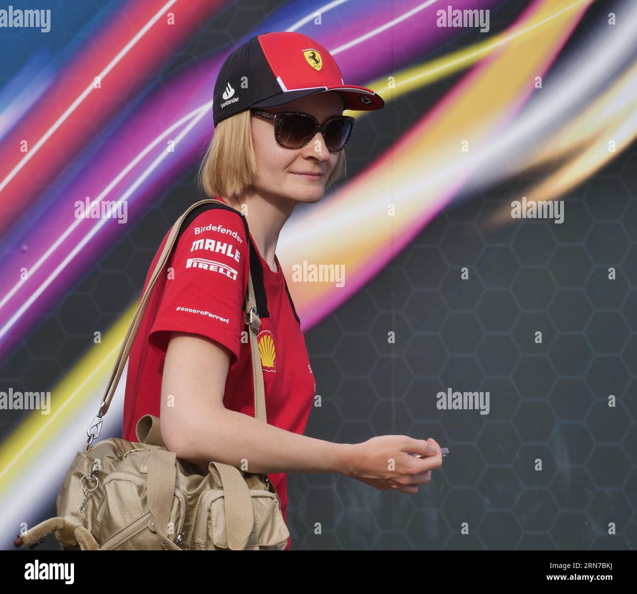 Monza, . 31st Aug, 2023. Fanzone Monza circuit 2023 with Pit Stop tests ...