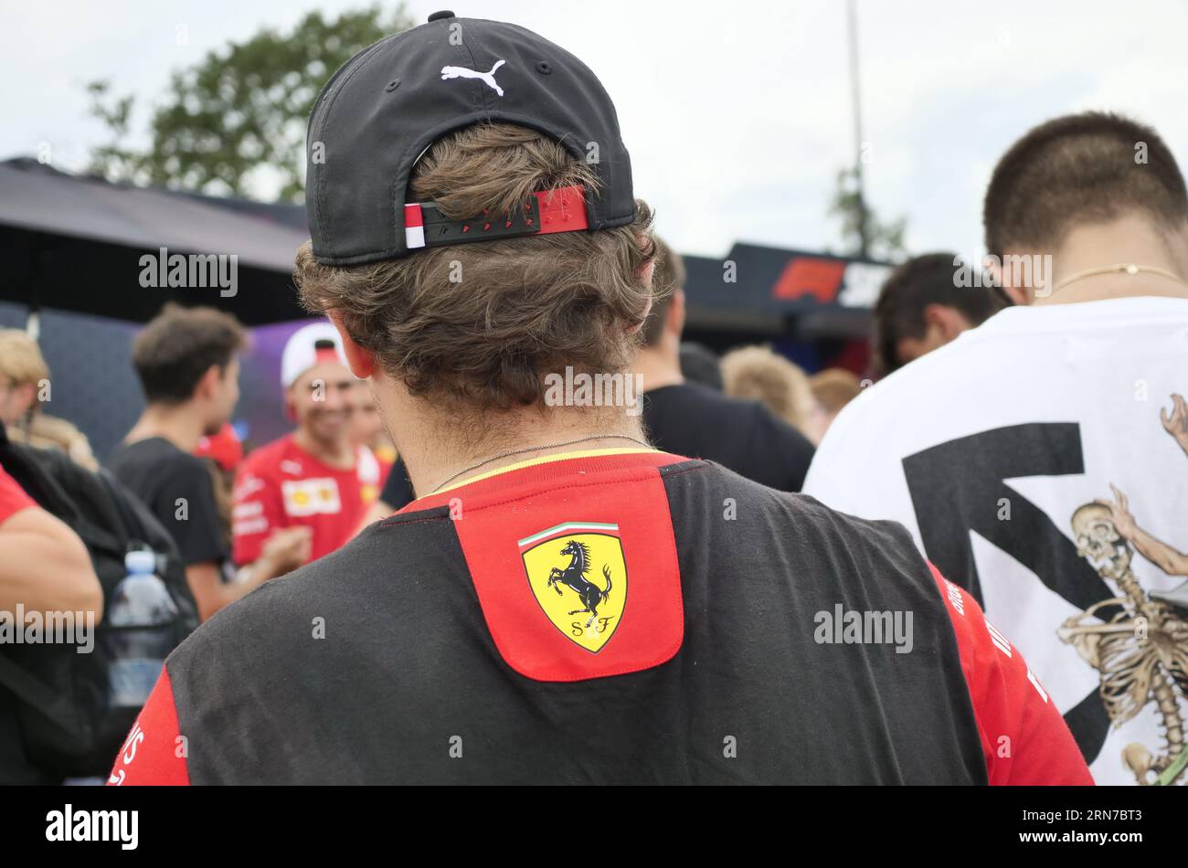 Monza, . 31st Aug, 2023. Fanzone Monza circuit 2023 with Pit Stop tests ...