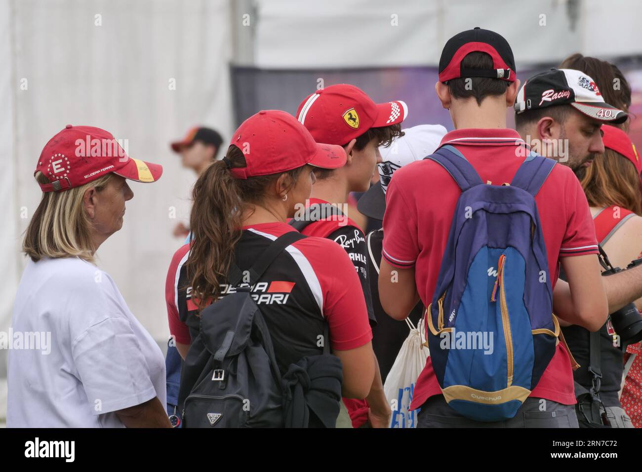 Monza, . 31st Aug, 2023. Fanzone Monza circuit 2023 with Pit Stop tests ...
