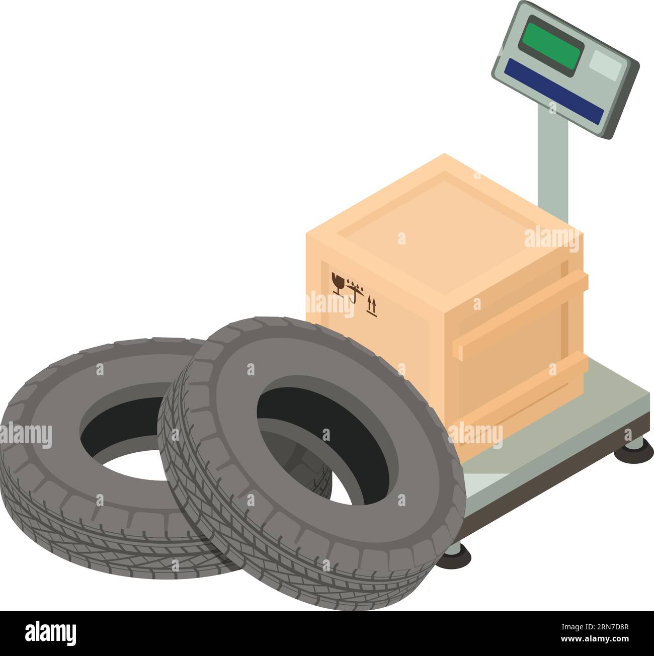 Weighing operation Stock Vector Images - Alamy