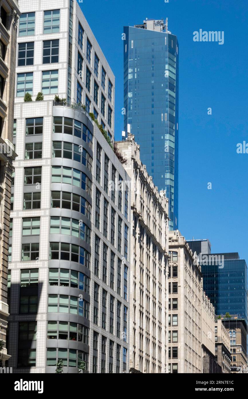 Madison Square Park Tower looms over skyscrapers on Park Avenue , 2023 ...