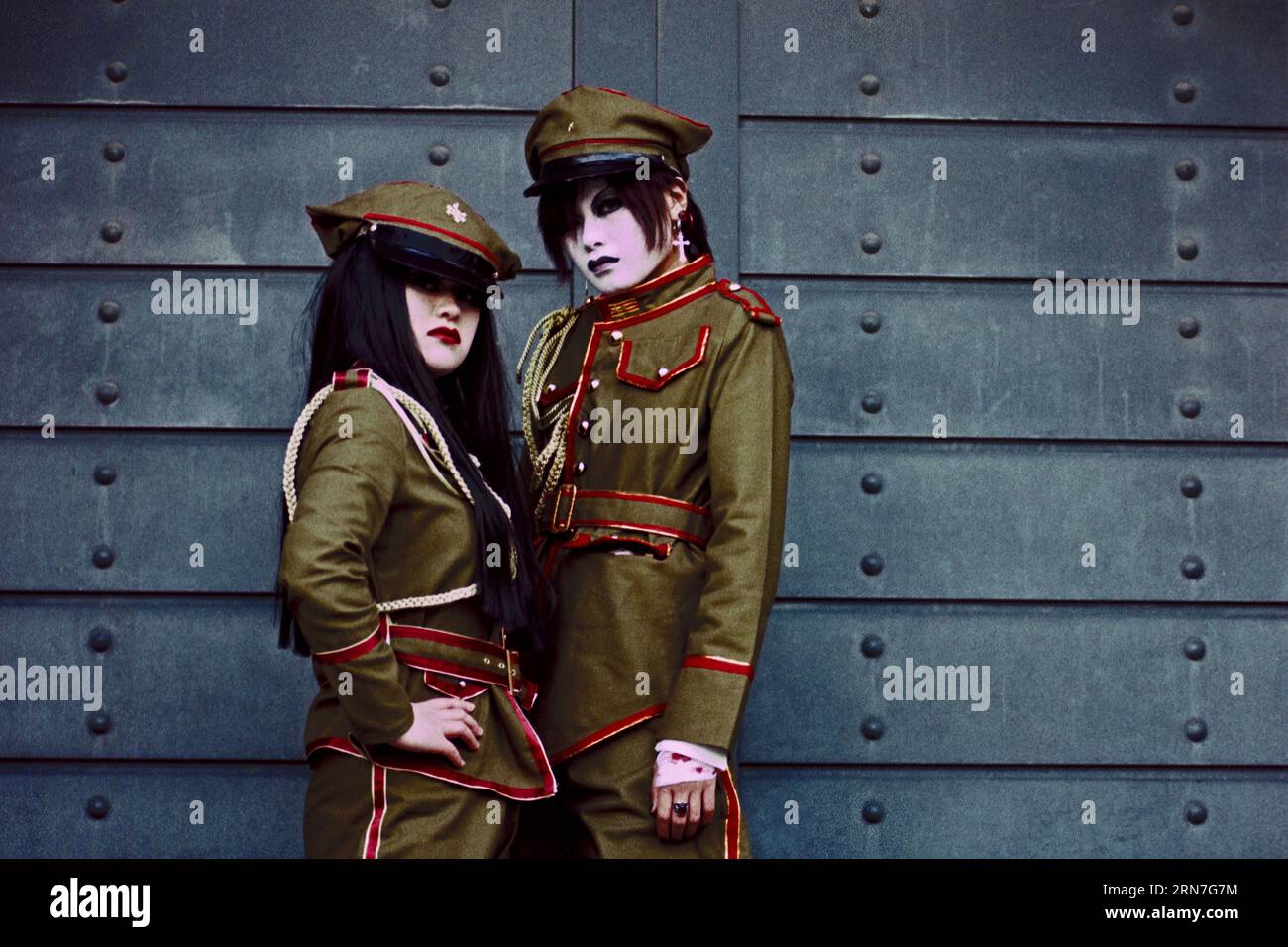 Stunning portrait featuring Harajuku girls in Tokyo city Stock Photo ...