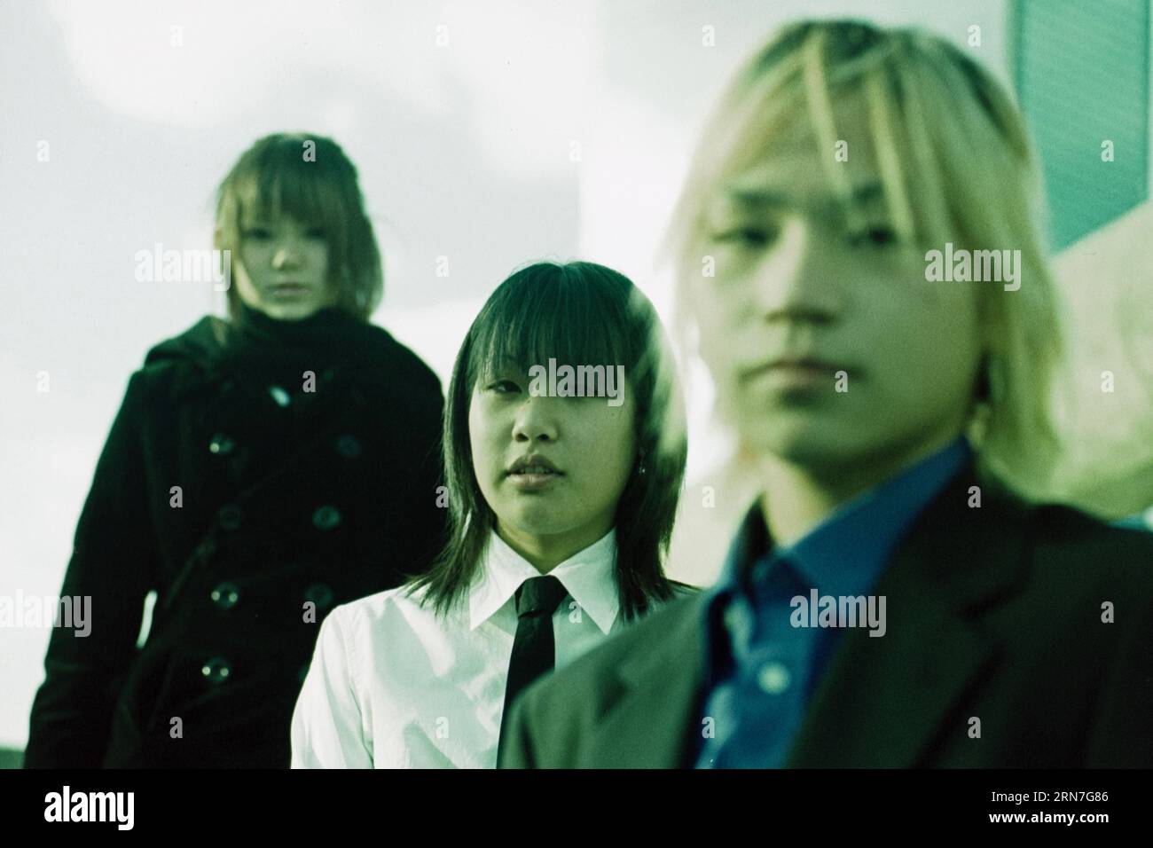 Stunning portrait featuring Harajuku girls in Tokyo city Stock Photo ...