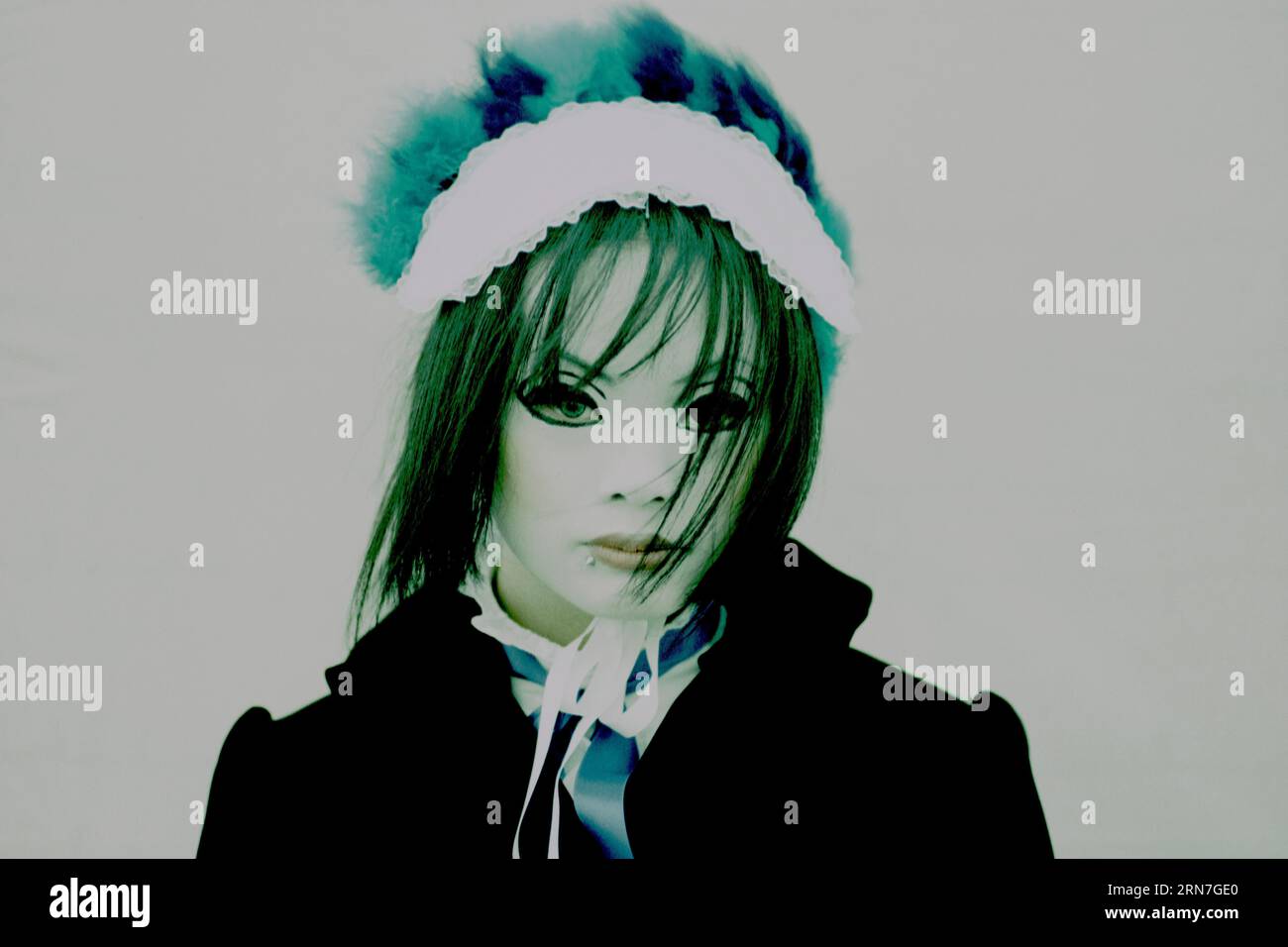 Stunning portrait featuring Harajuku girls in Tokyo city Stock Photo ...