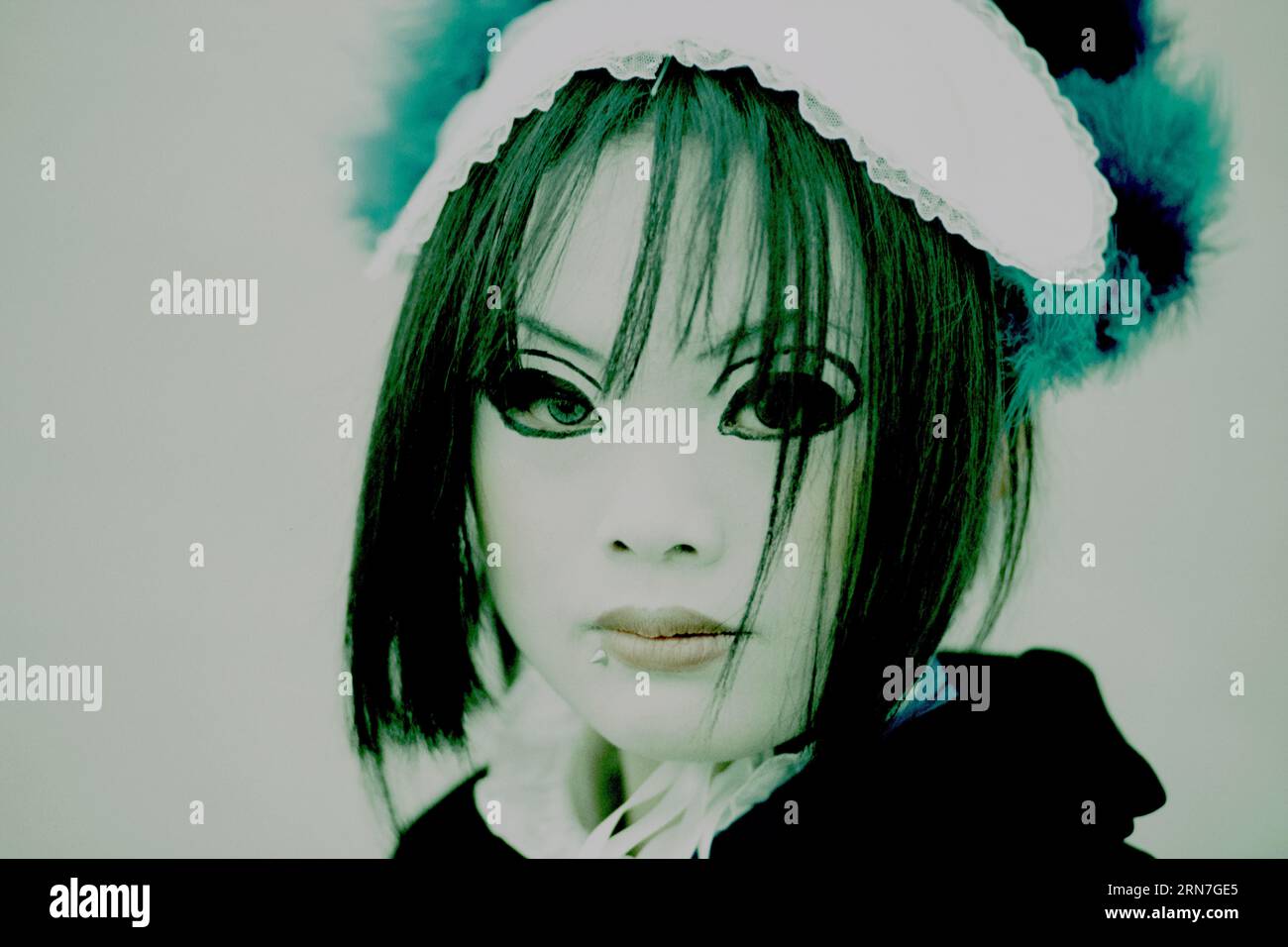 Stunning portrait featuring Harajuku girls in Tokyo city Stock Photo ...