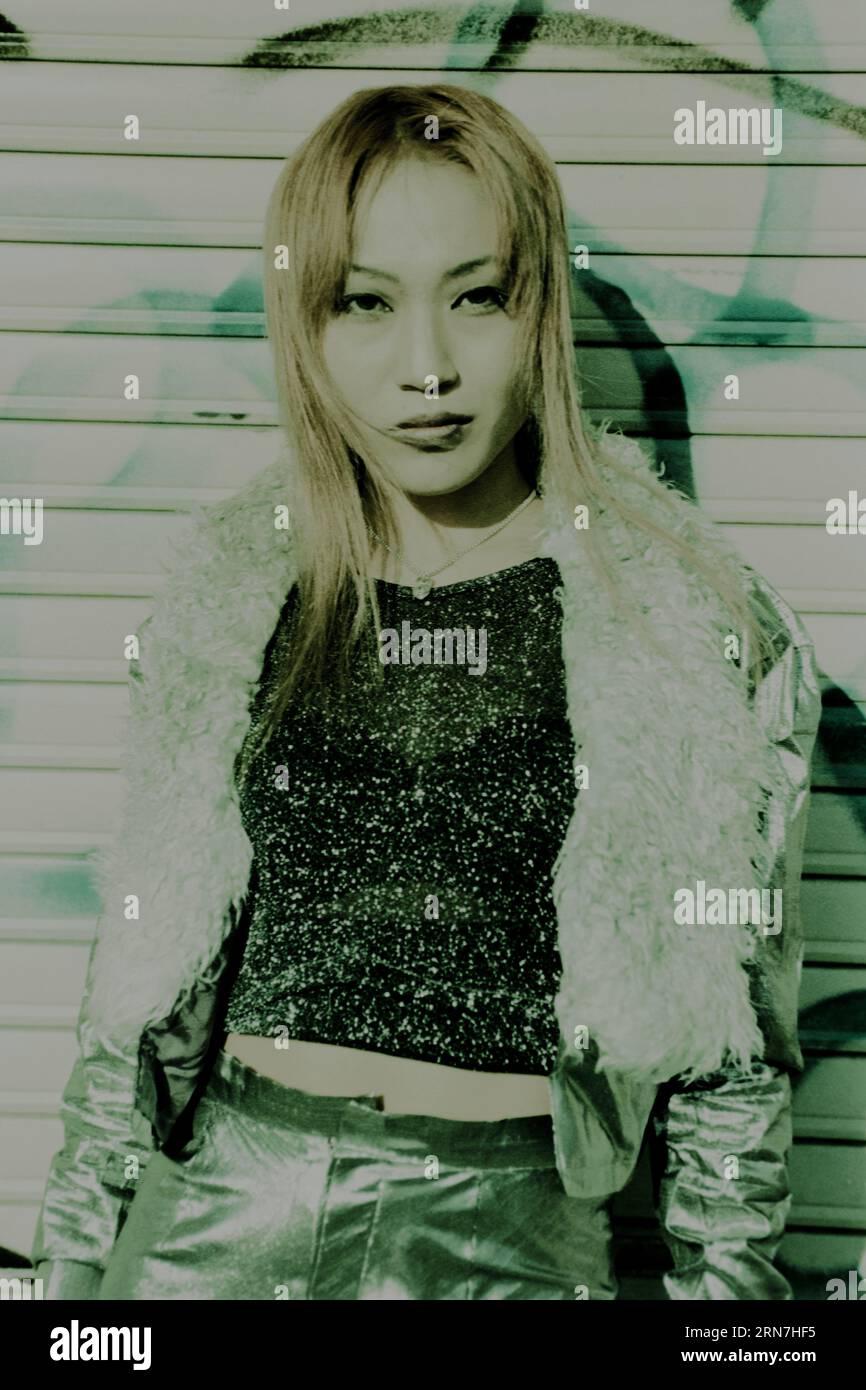 Stunning portrait featuring Harajuku girls in Tokyo city Stock Photo ...