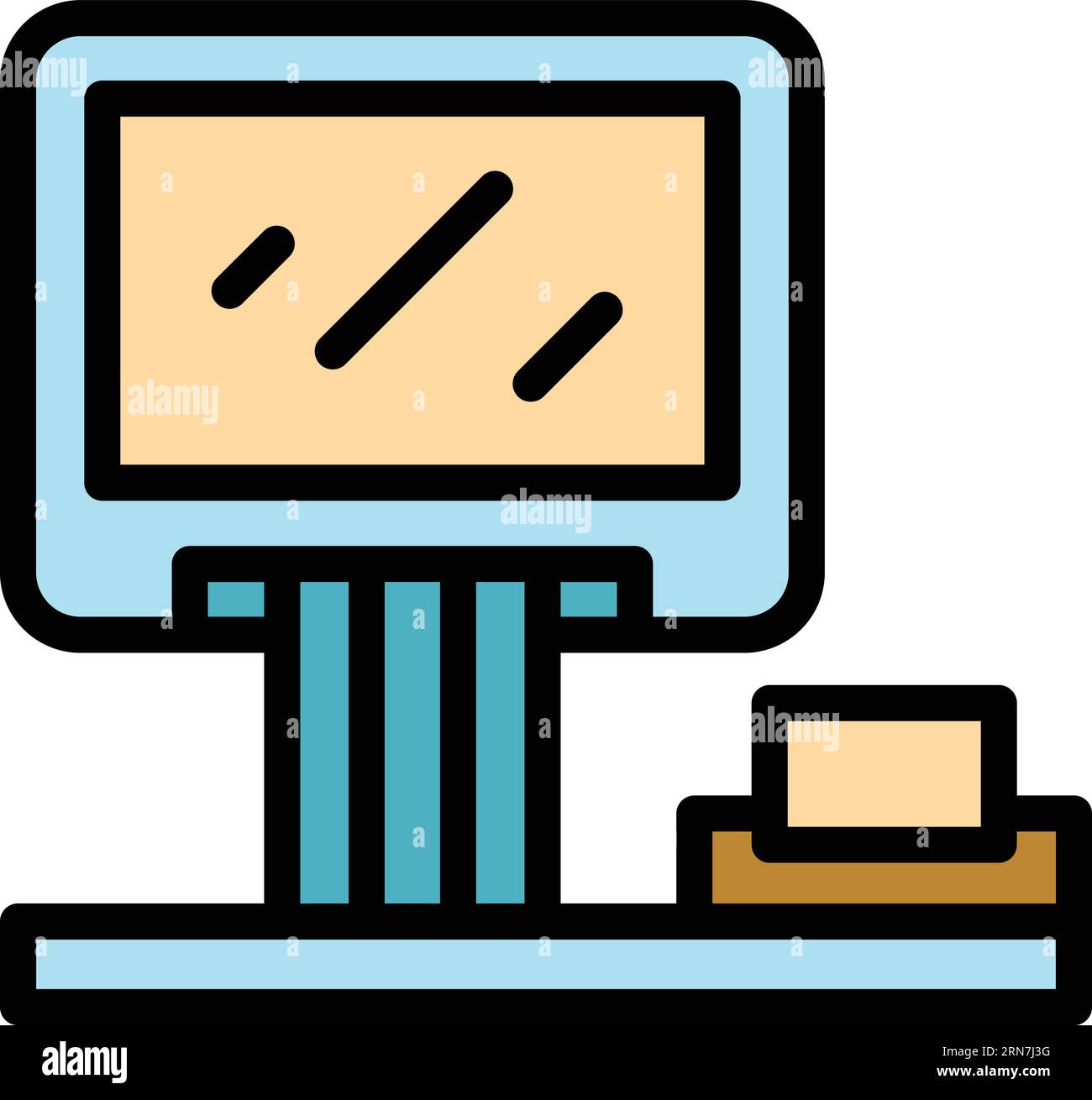 Automatic cashier Cut Out Stock Images & Pictures - Alamy