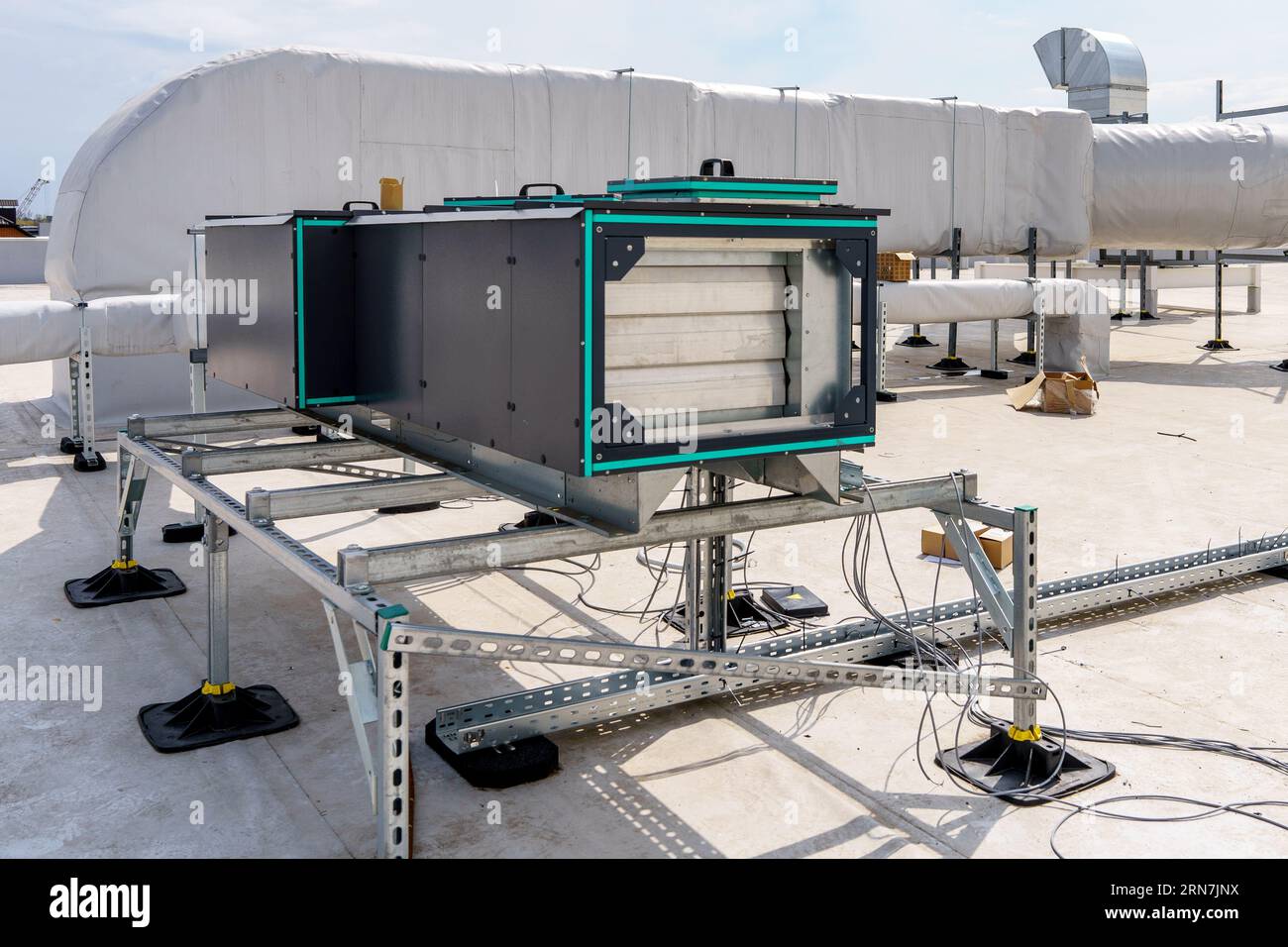 The air conditioning and ventilation system Stock Photo - Alamy