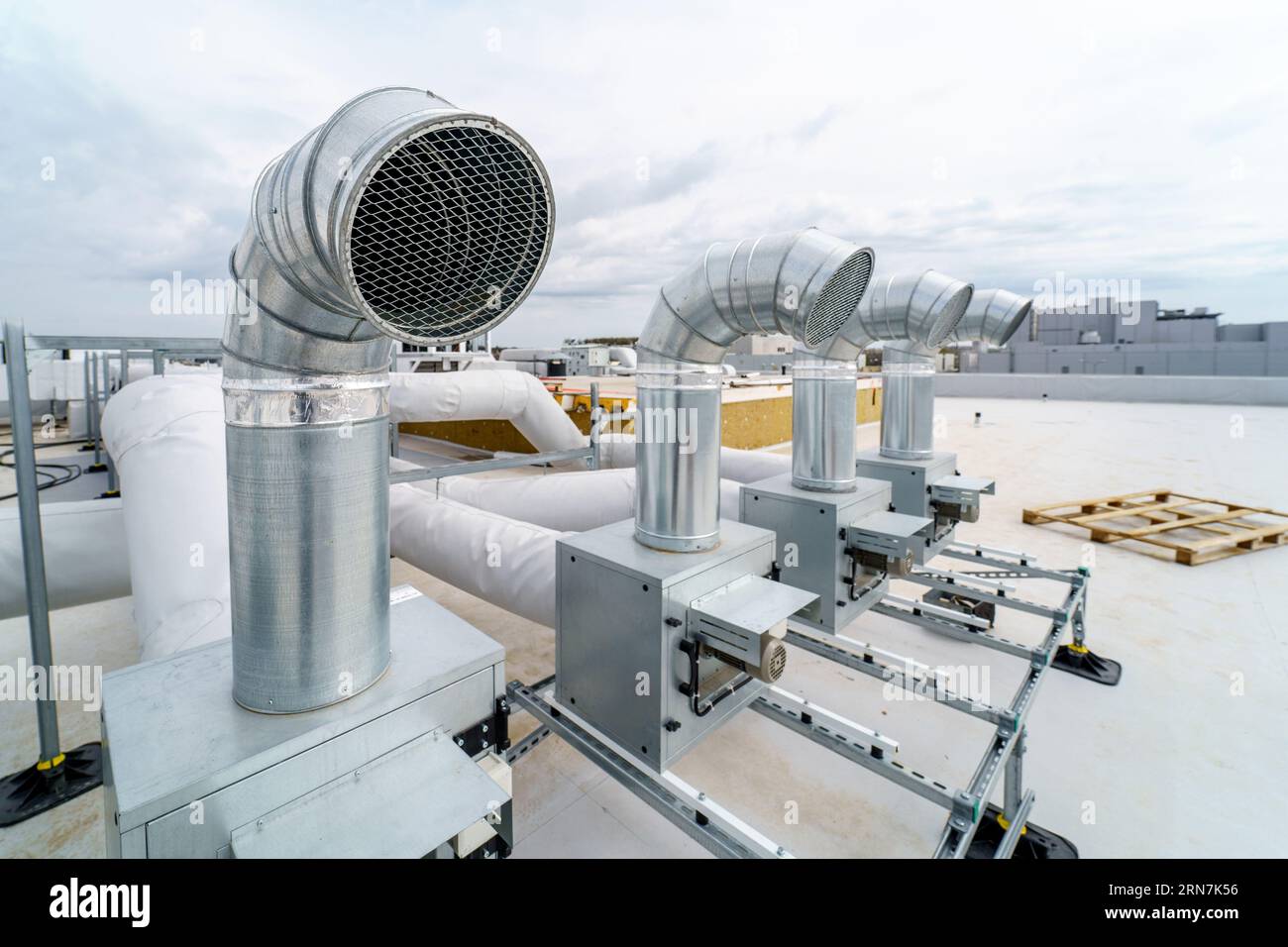 The air conditioning and ventilation system Stock Photo - Alamy
