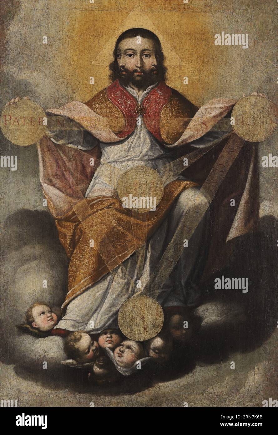 Symbol of the Trinity 17th century by Gregorio Vasquez de Arce y ...