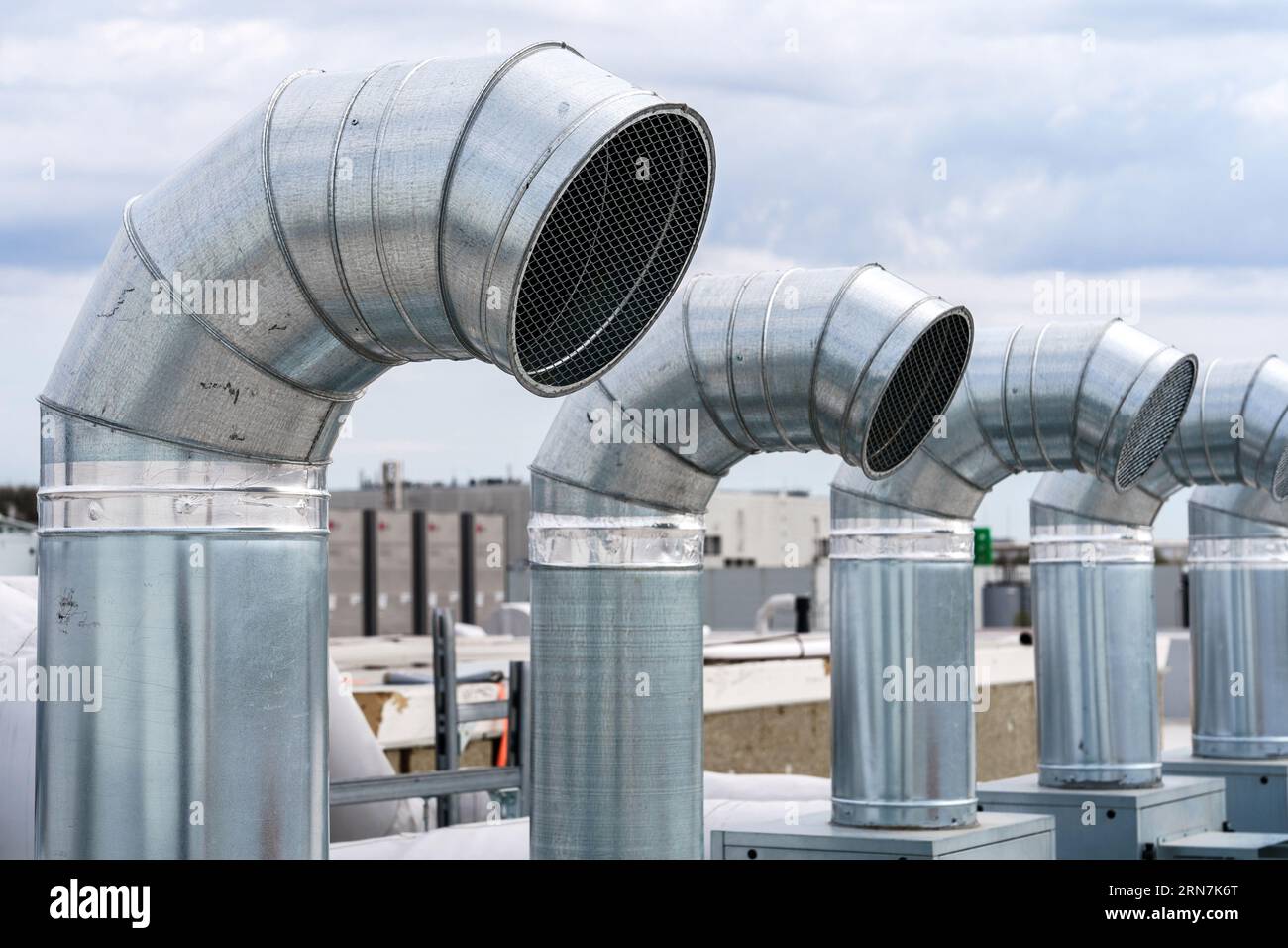 The air conditioning and ventilation system Stock Photo - Alamy
