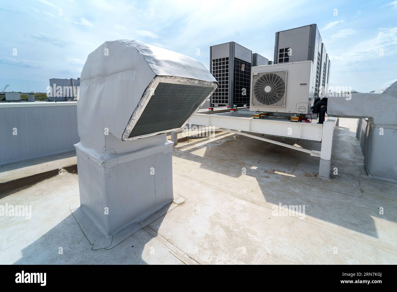 The air conditioning and ventilation system Stock Photo - Alamy