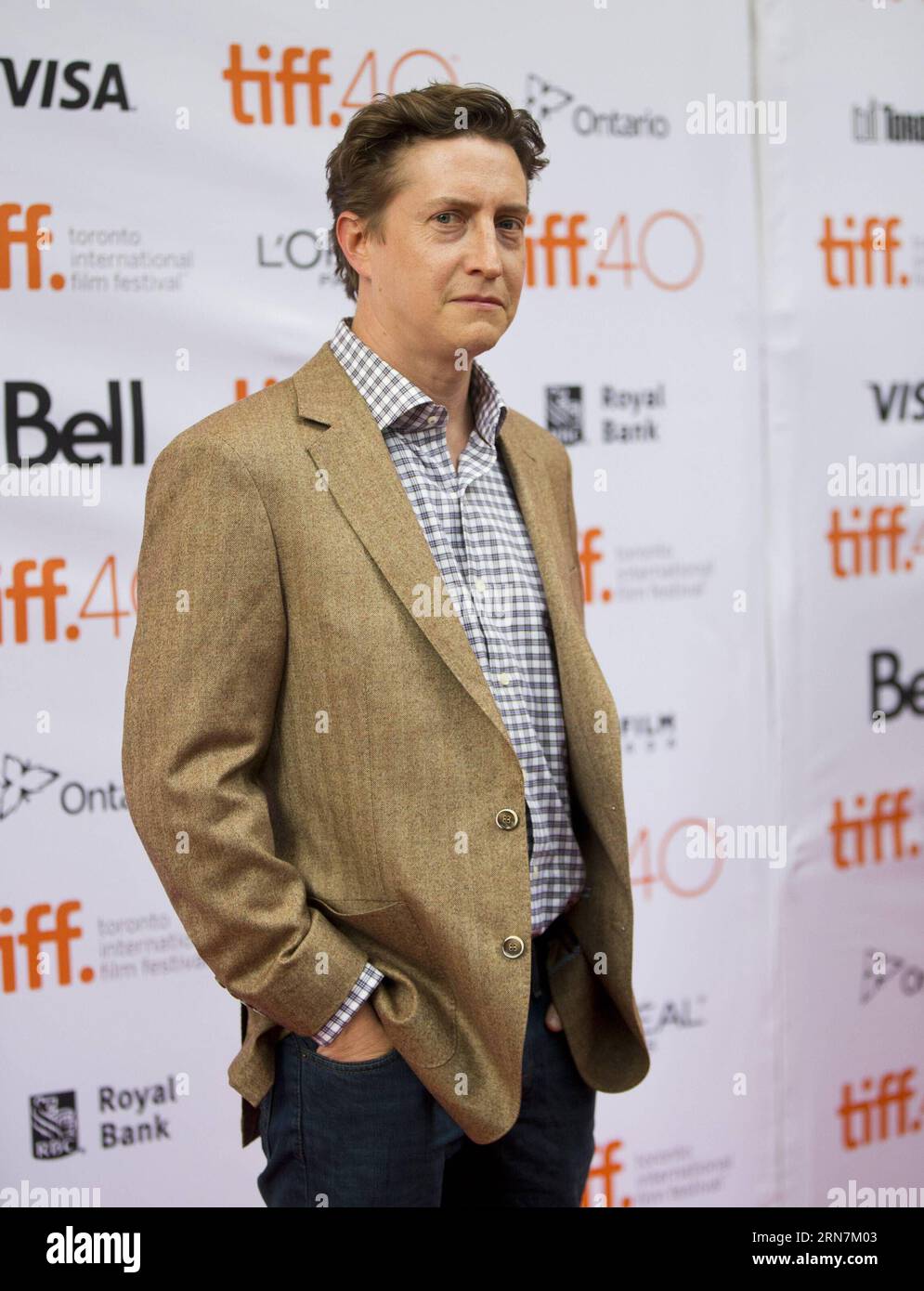 Director David Gordon Green poses for photos before the world premiere ...