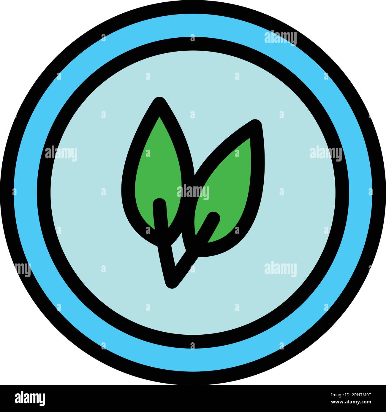 Soy plant icon outline vector. Food soya. Bean oil color flat Stock Vector Image & Art - Alamy