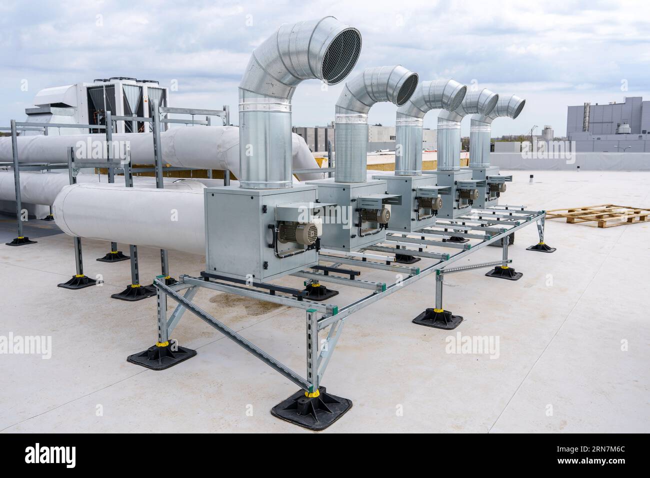 The air conditioning and ventilation system Stock Photo - Alamy
