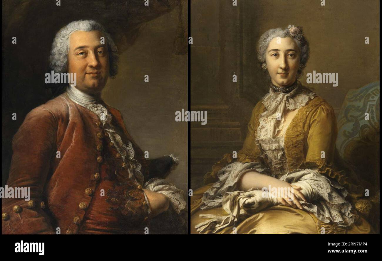 Le comte et la comtesse de durfort hi-res stock photography and images ...