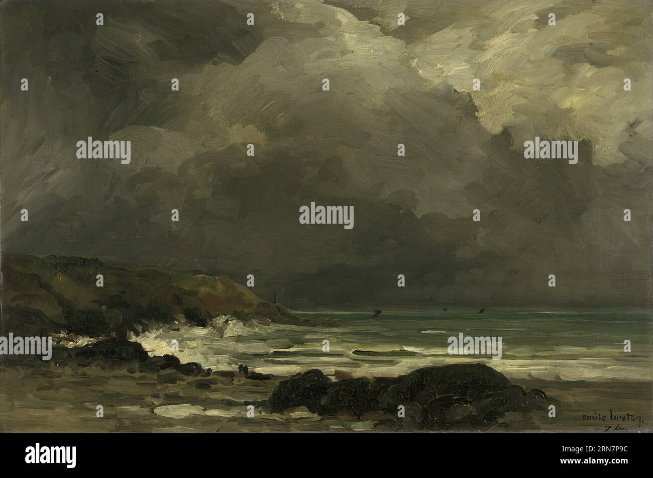 Breton emile adelard hi-res stock photography and images - Alamy