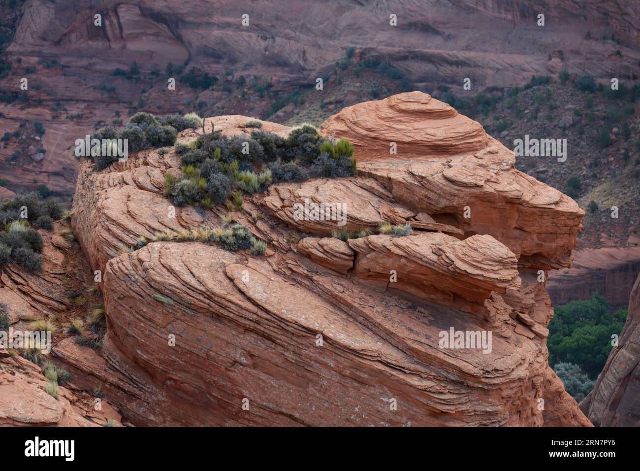 View from the Sliding House Overlook at dawn from the South Rim drive ...