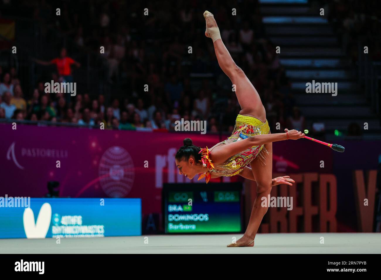 Domingos Barbara (BRA) seen in action during 40th FIG Rhythmic ...