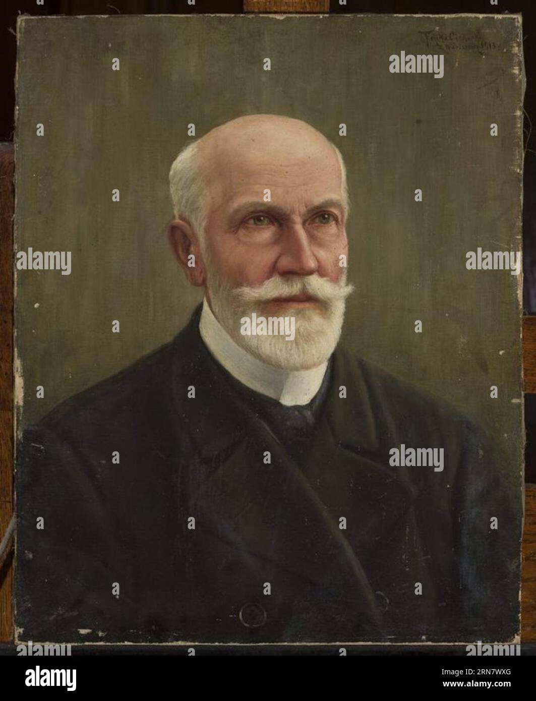 Portrait of Hipolit Łęski 1913 by Feliks Cichocki Stock Photo - Alamy