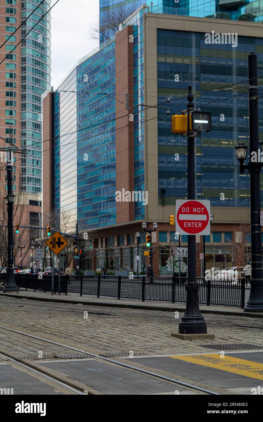 New jersey light railway hi-res stock photography and images - Alamy