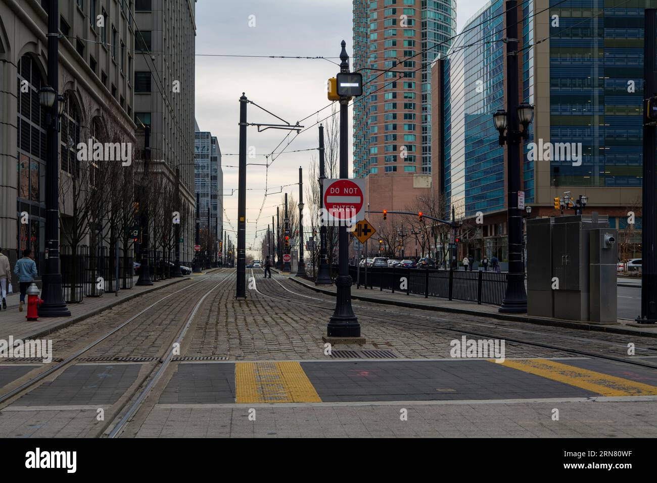 New jersey light railway hi-res stock photography and images - Alamy