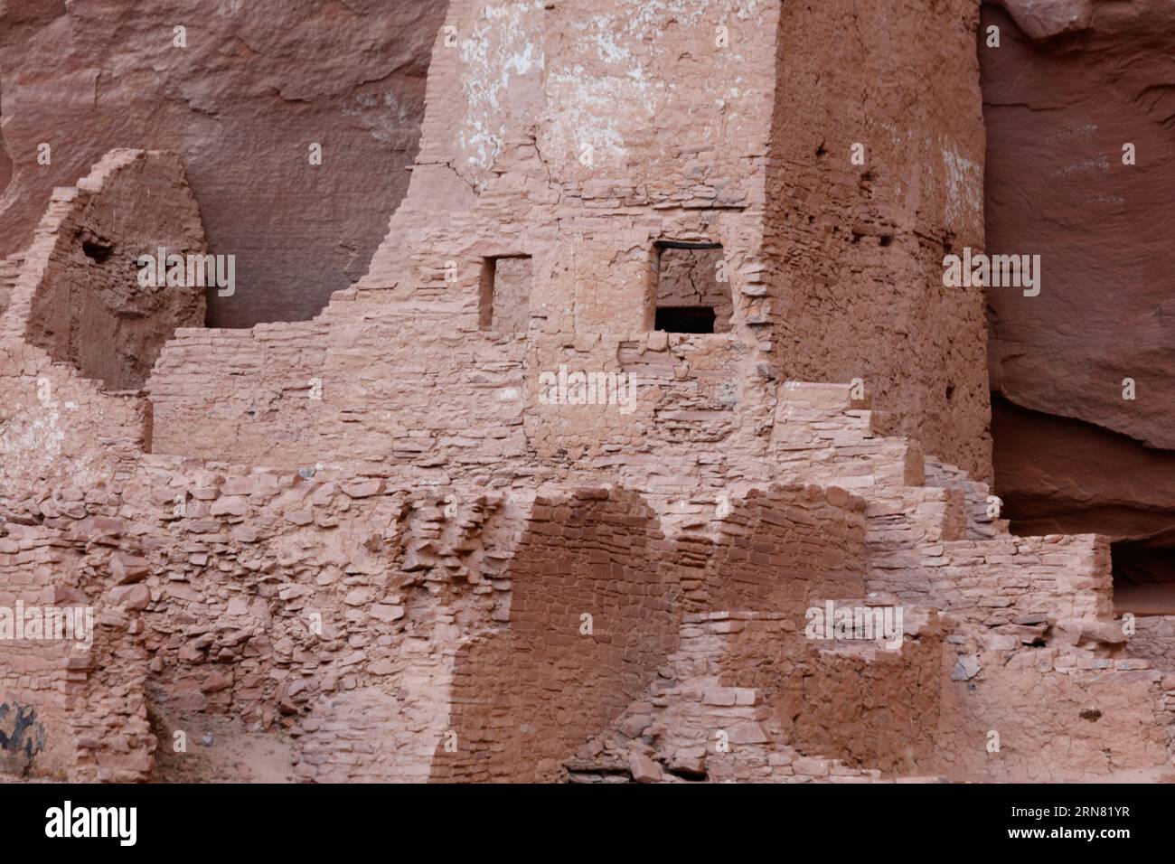 Antelope House Ruins were build by the Anasazi in the bottom Canyon De ...