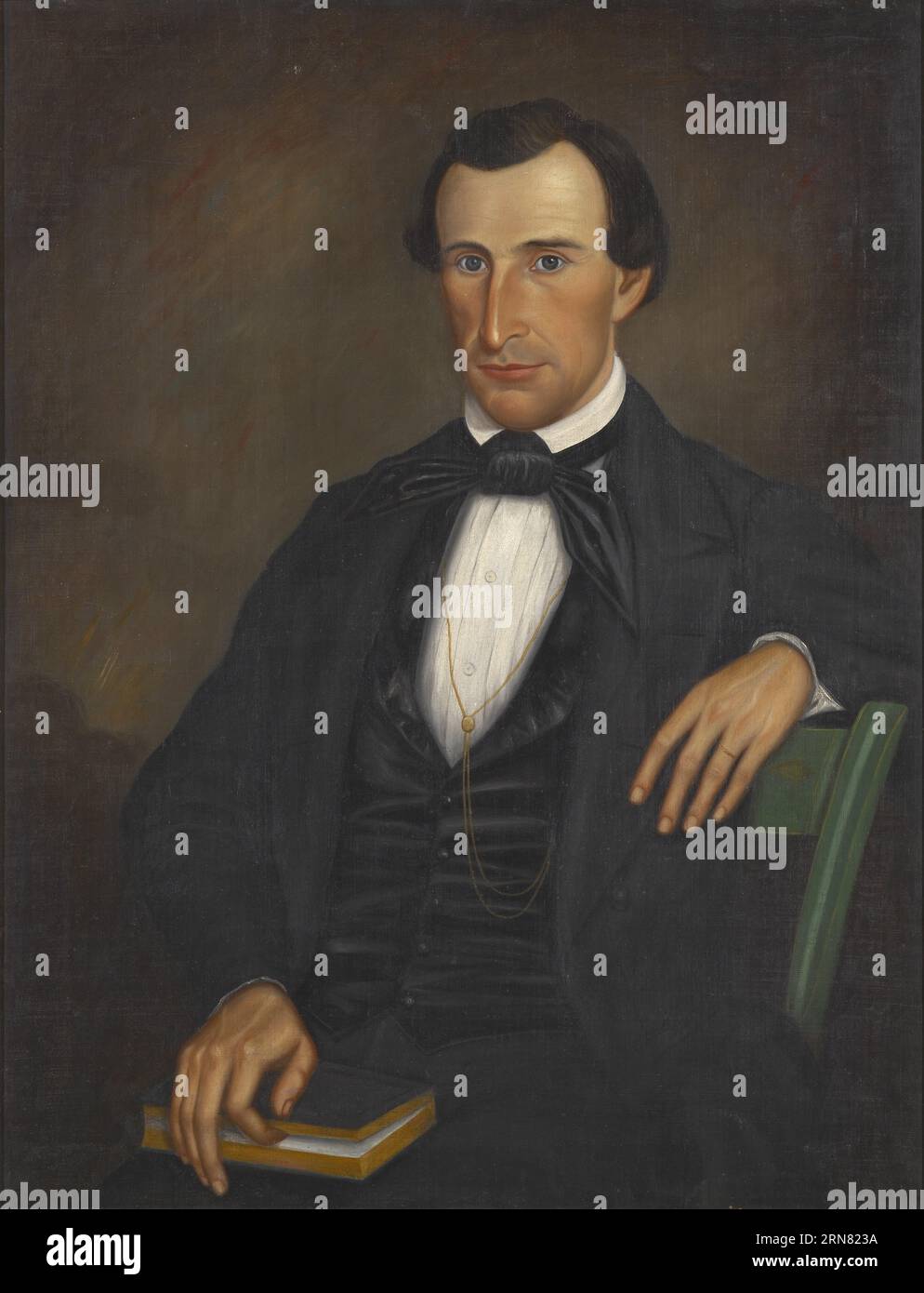 Portrait of Dr. Lewis D. Lyons by Barton S. Hays Stock Photo - Alamy