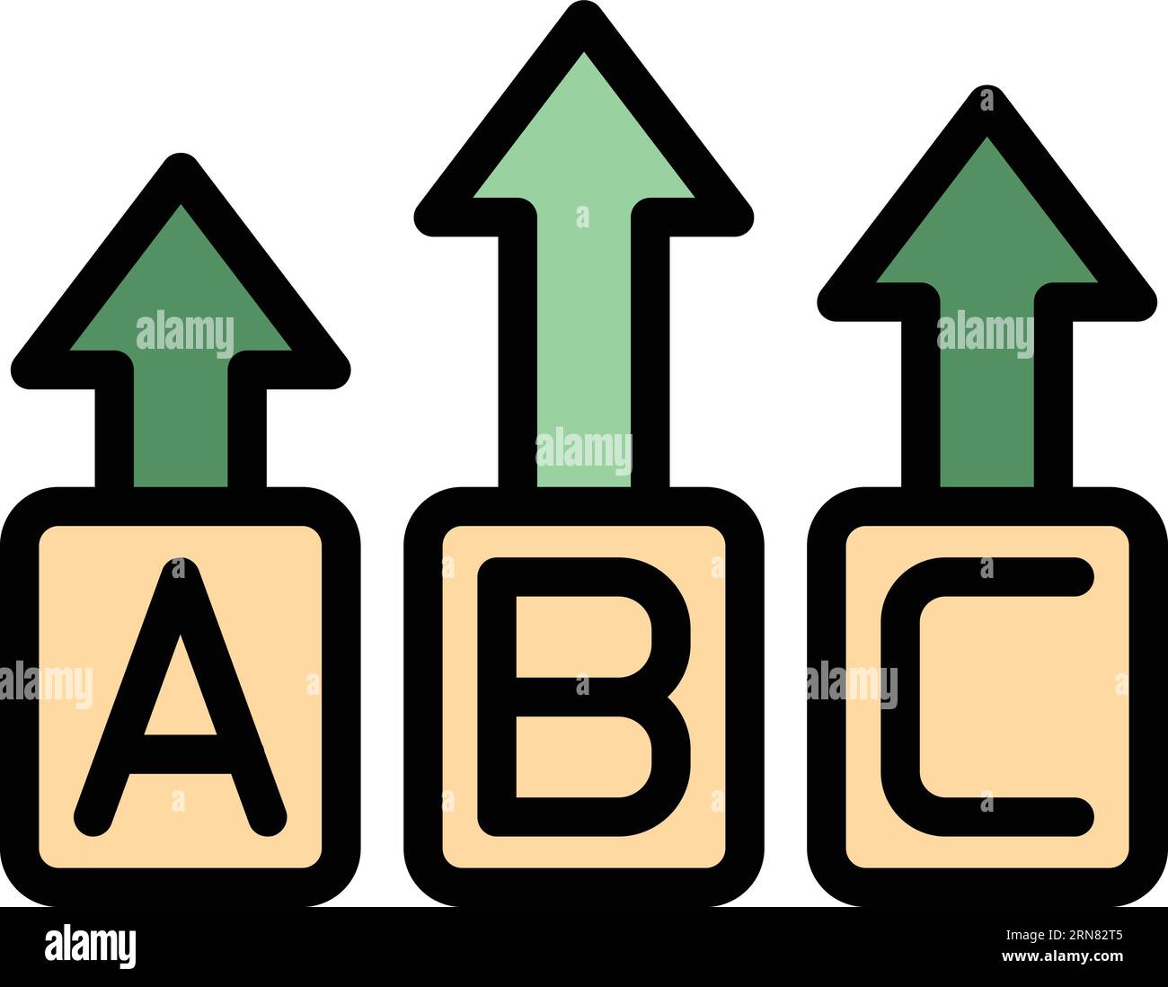 Quiz game icon outline vector. Poster show. Exan button color flat ...