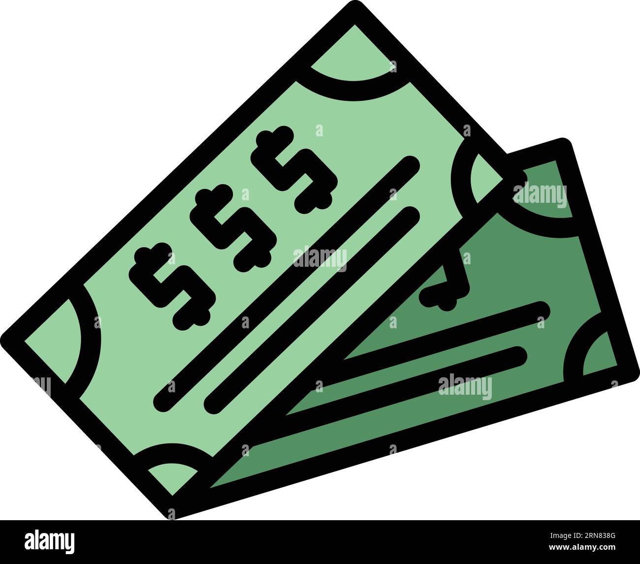 Money quiz icon outline vector. Trivia exam. Poster show color flat ...