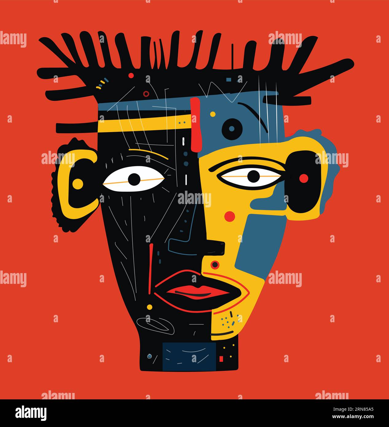 Basquiat background hi-res stock photography and images - Alamy
