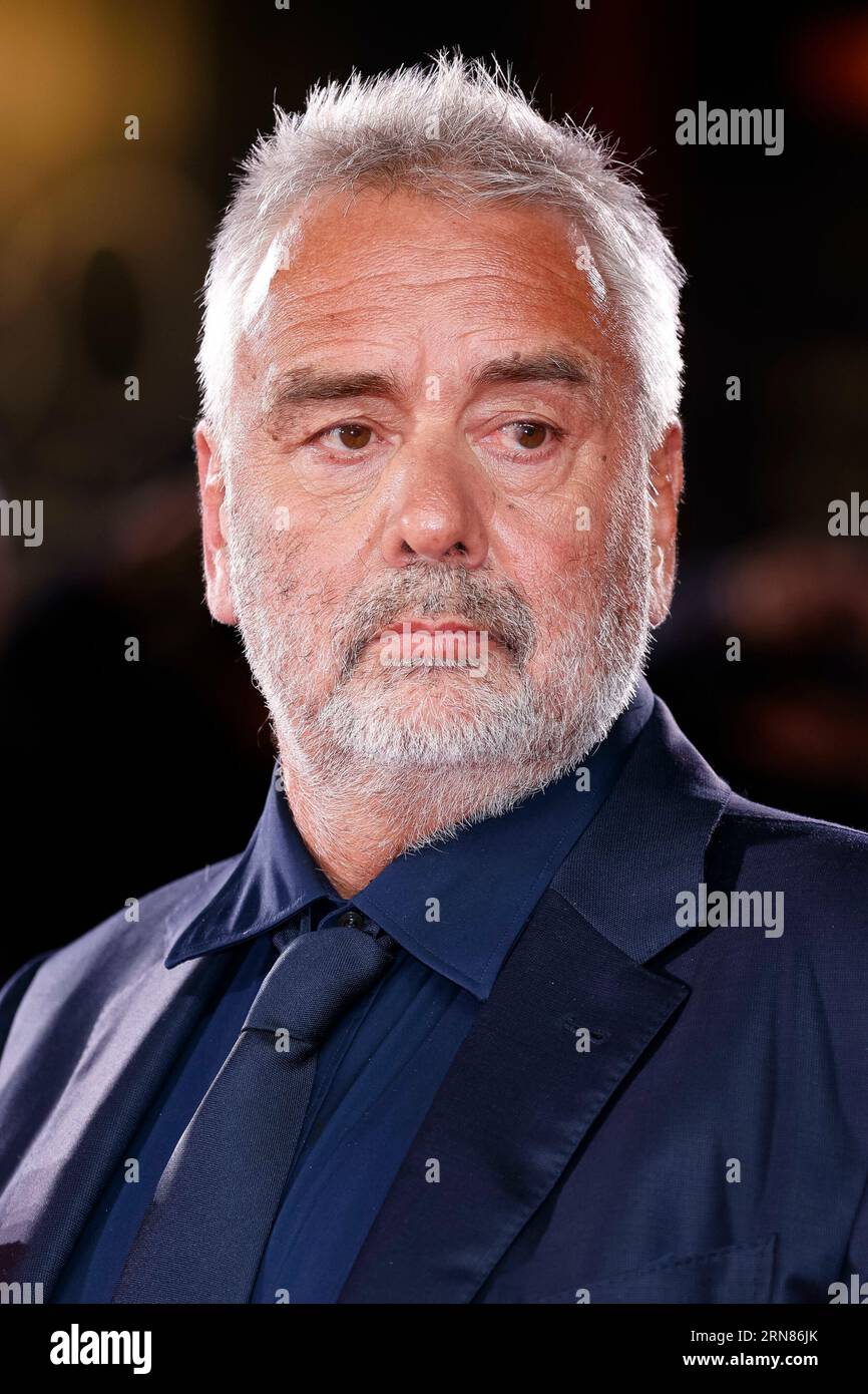 Venice, Italy, on 31 August 2023. Luc Besson attends the premiere of ...