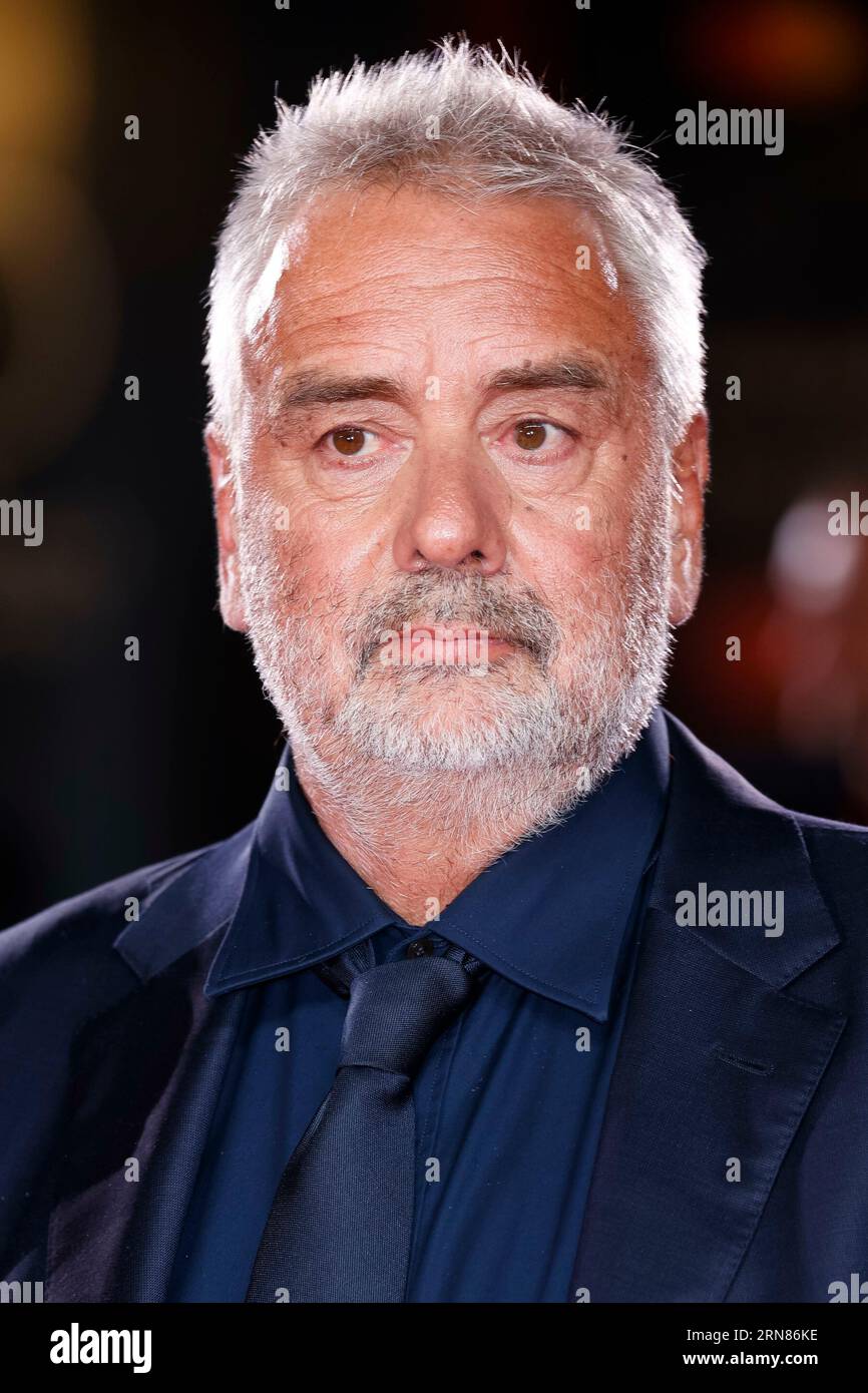 Venice, Italy, on 31 August 2023. Luc Besson attends the premiere of ...
