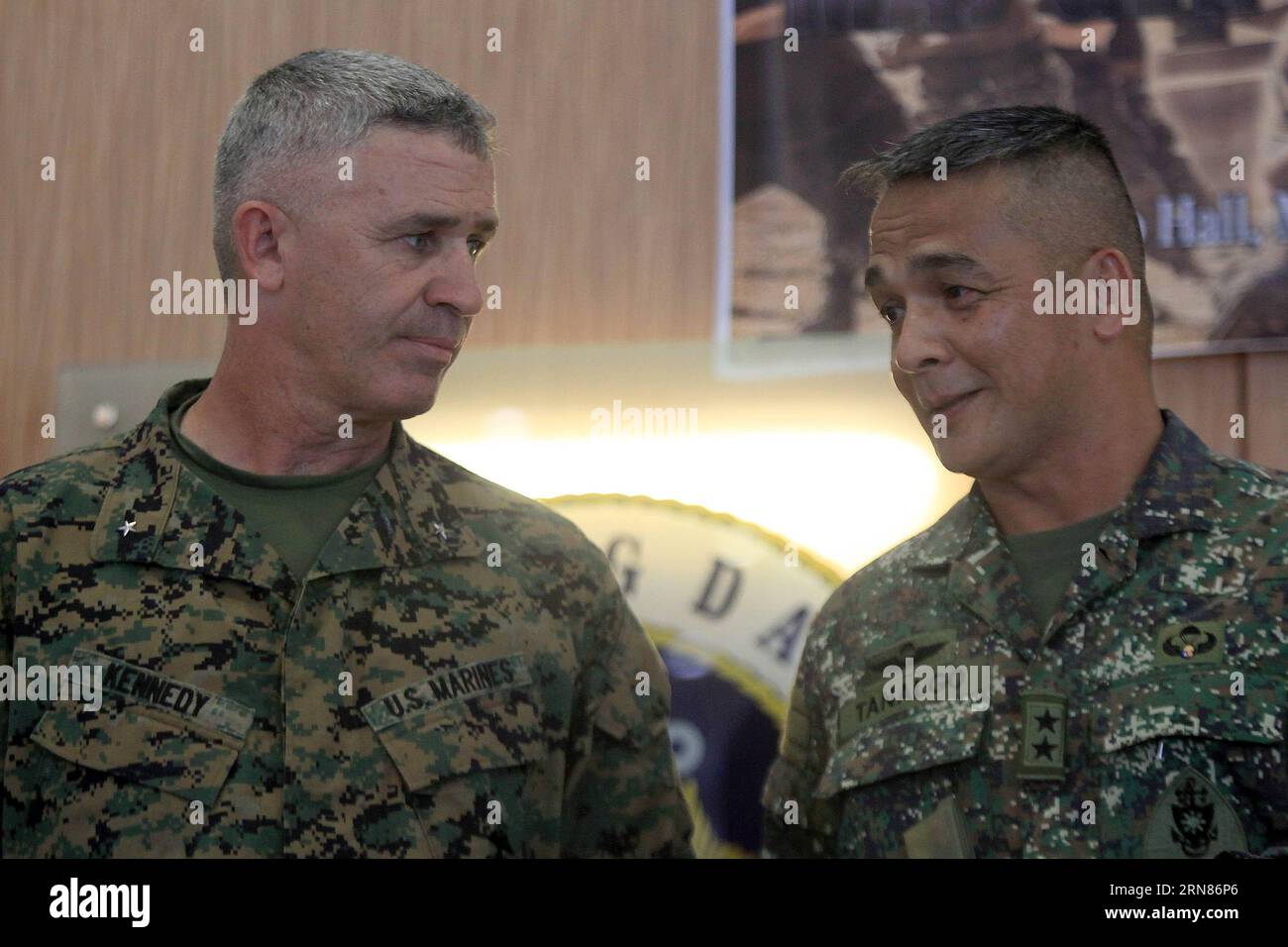 (151009) -- TAGUIG CITY, Oct. 9, 2015 -- Philippine Marine Corps ...