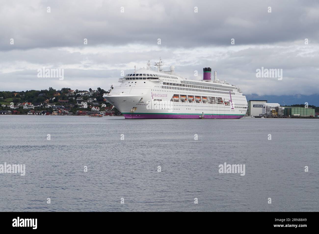 Cruise ship ambience ambassador hi-res stock photography and images - Alamy