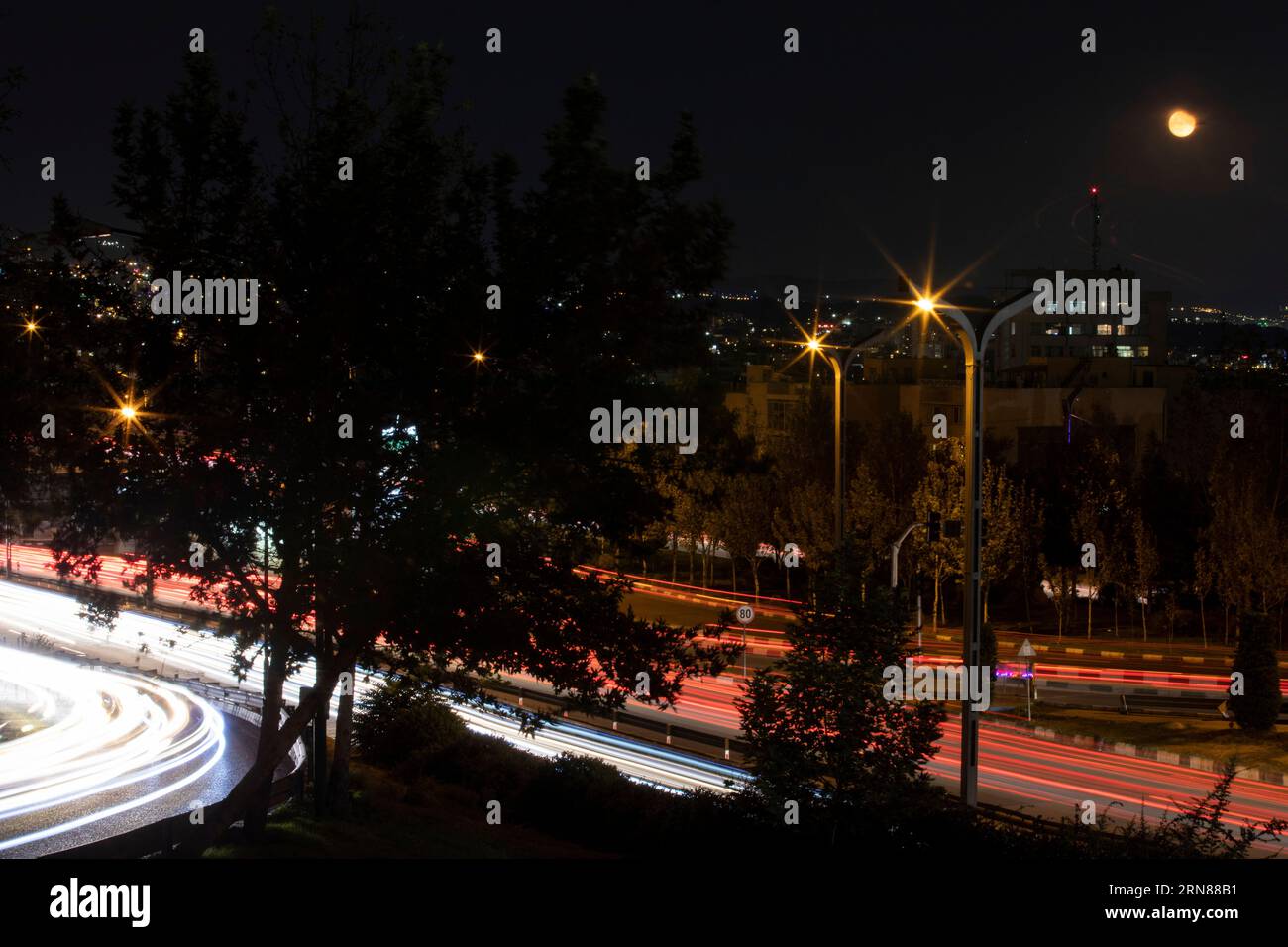Tehran skyline and night hi-res stock photography and images - Alamy