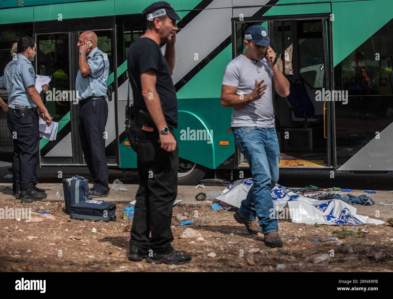 Palestinian bus hi-res stock photography and images - Alamy
