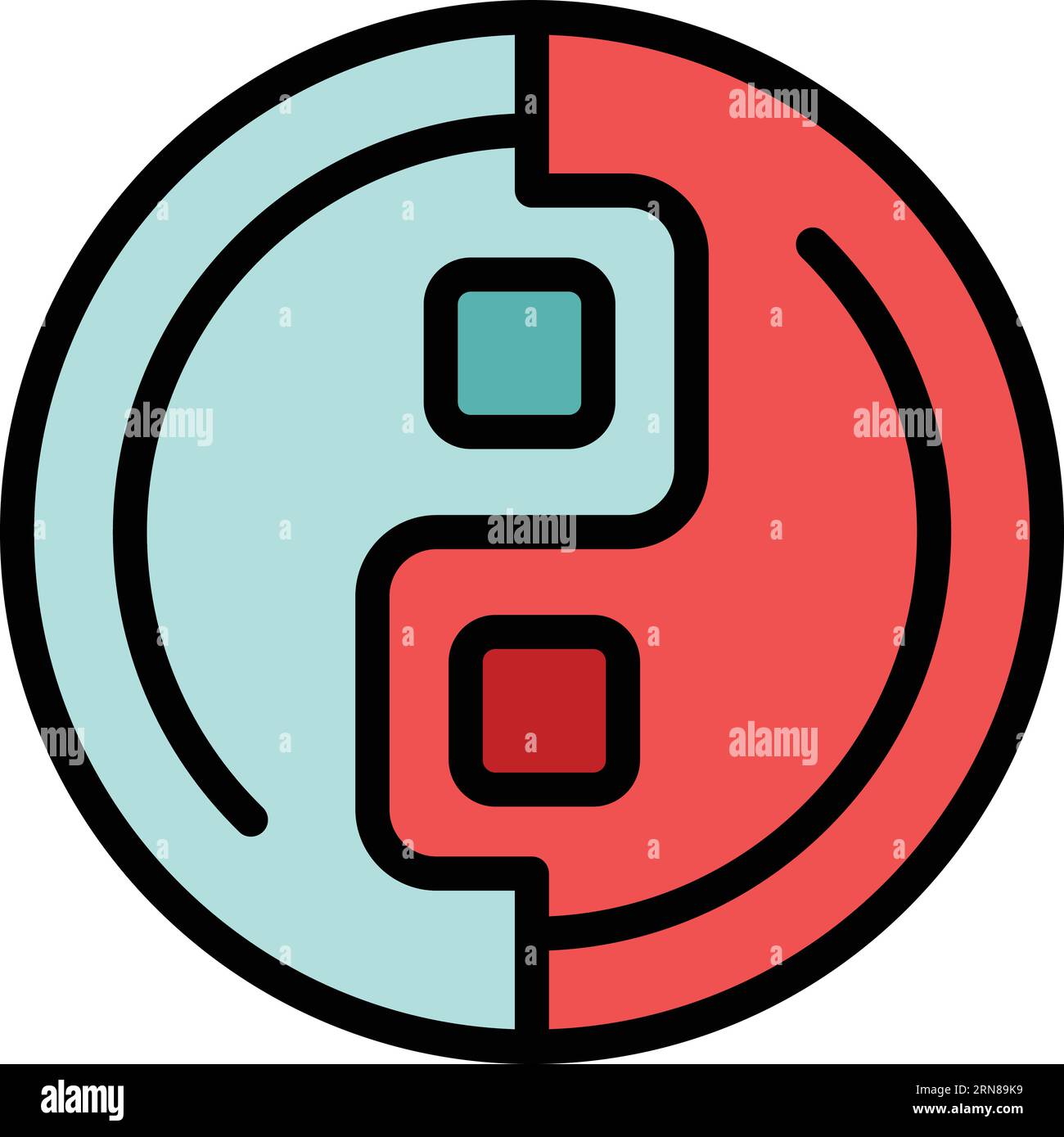 Courage part icon outline vector. Hero skill. Business career color ...