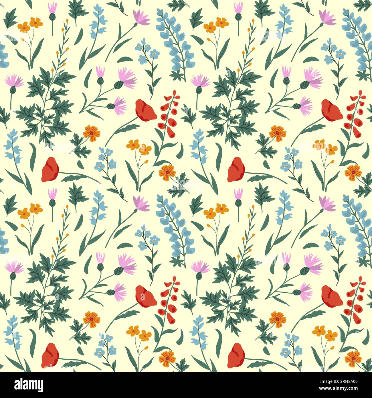 Lupine poppy Stock Vector Images - Alamy