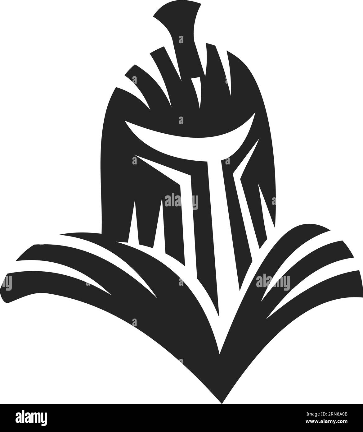 knight logo template Isolated. Brand Identity. Icon Abstract Vector ...