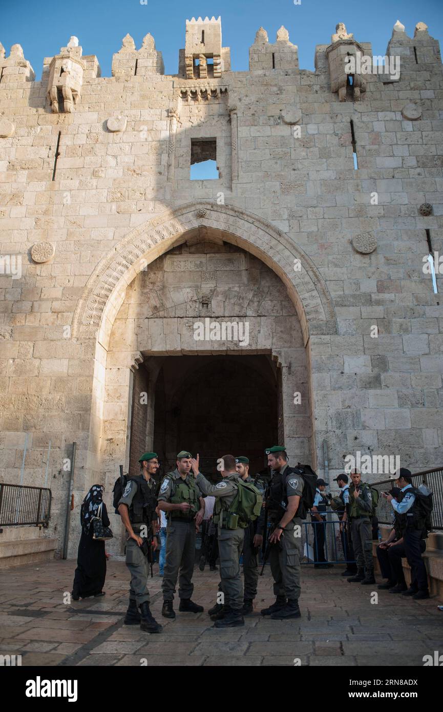 Security guards israeli prime minister hi-res stock photography and ...