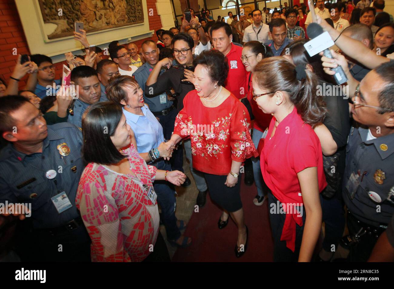 Philippine senator miriam defensor santiago hi-res stock photography ...